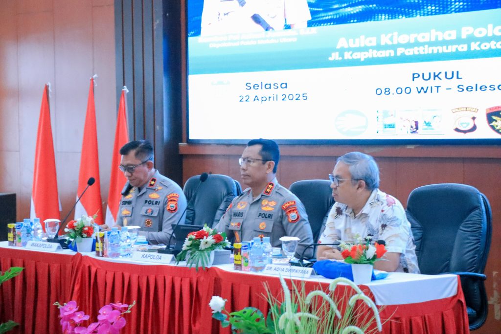 Penguatan Komunikasi Publik, Kapolda Malut Hadirkan Sosok Aqua Dwipayan - pojoklima.com